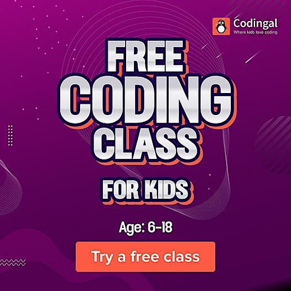 FREE ONLINE CODING CLASS FOR KIDS (Ages 6-17 years) Tickets, Tue, Dec ... FREE ONLINE CODING CLASS FOR KIDS (Ages 6-17 years) Tickets, Tue, Dec ...